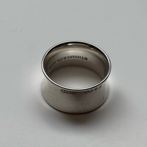 Tiffany & Co. | Jewelry | Tiffany 837 Sterling Silver Wide Ring 925 | Poshmark